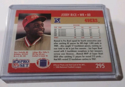 1990 Pro Set - #295 Jerry Rice | eBay