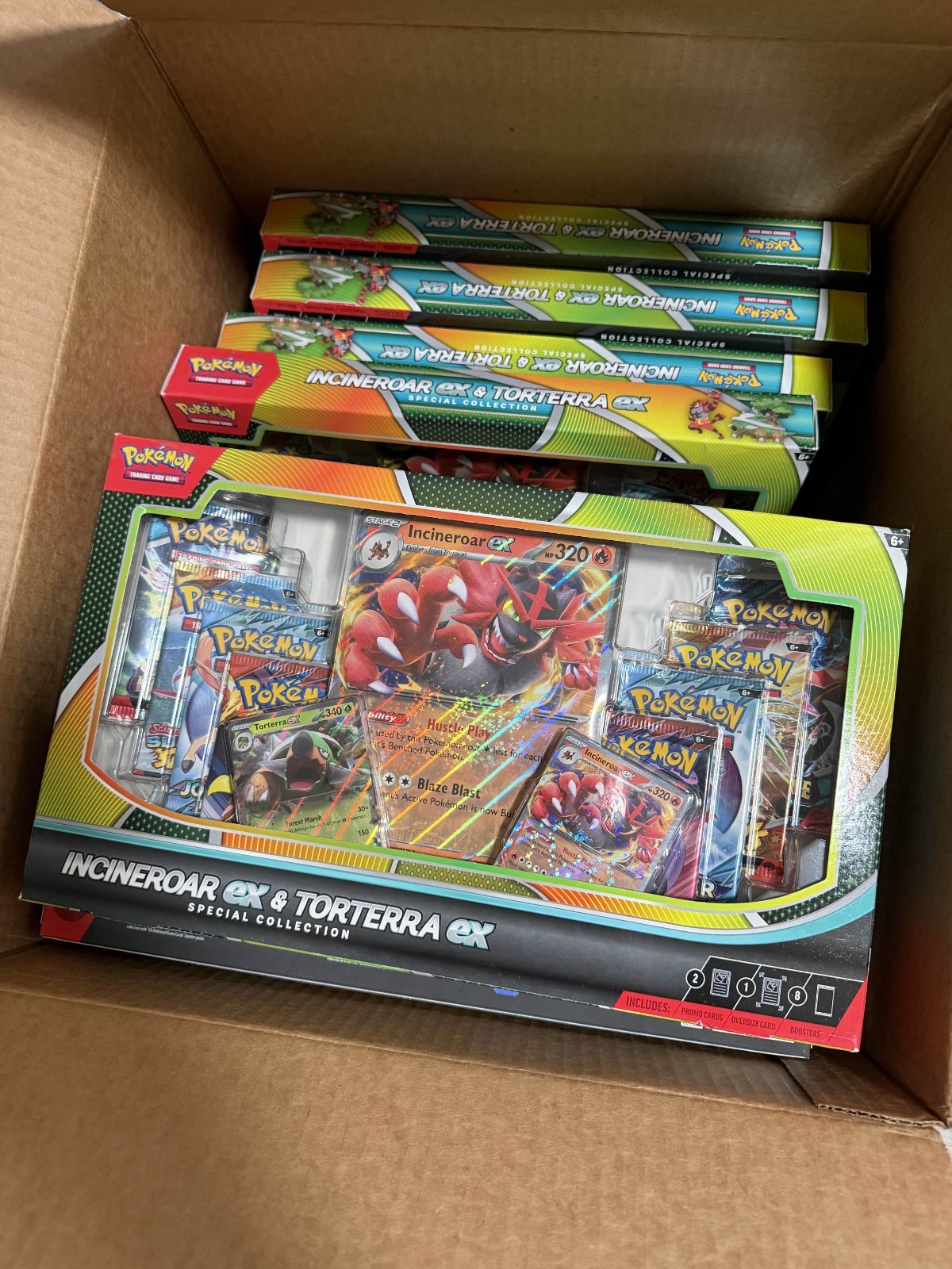 Pokemon TCG - Incineroar ex & Torterra ex Special Collection ...