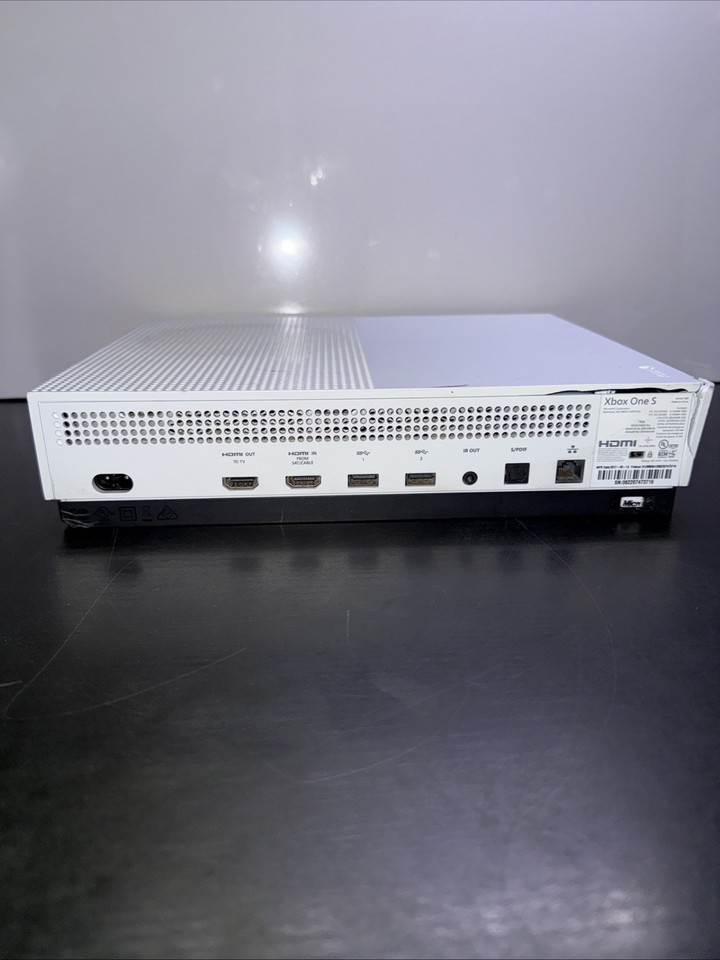 cosmetically flawed Microsoft Xbox One S 1TB Console - White | eBay