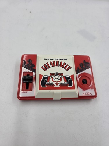 Vintage Casio Car Racing Game CG-320 Great Racer Working Rare | eBay