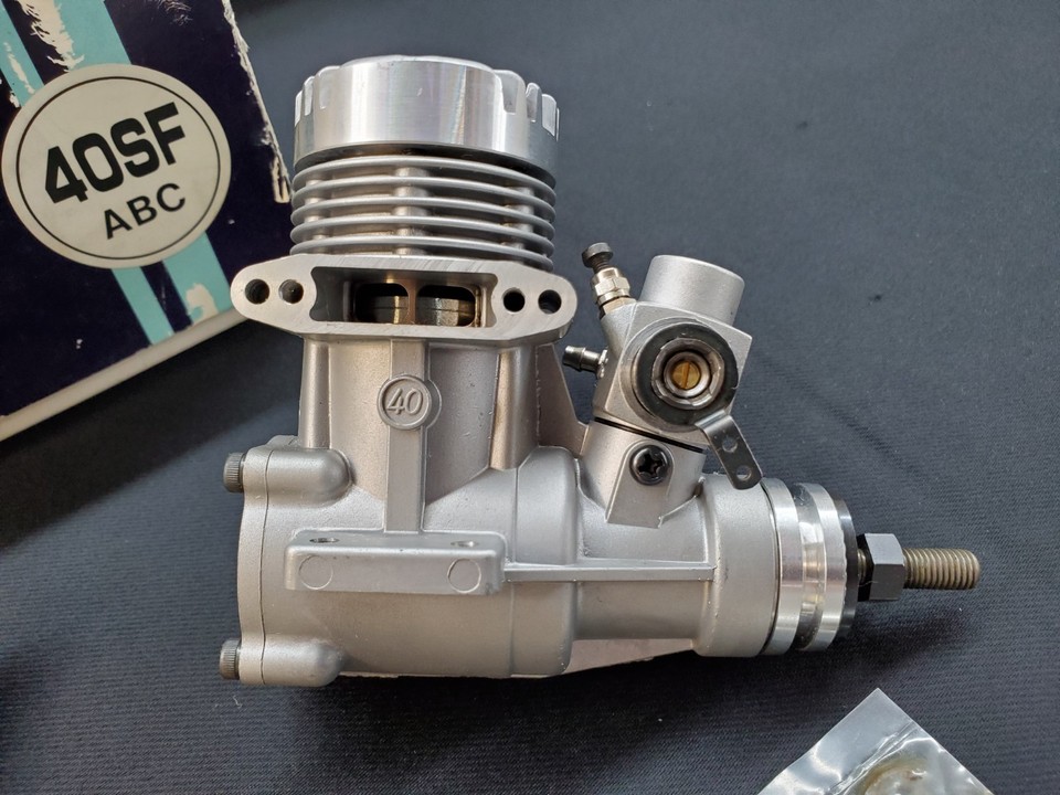 OS MAX 40 SF RC AIRPLANE ENGINE WITH MUFFLER, EXCELLENT CONDITION | eBay