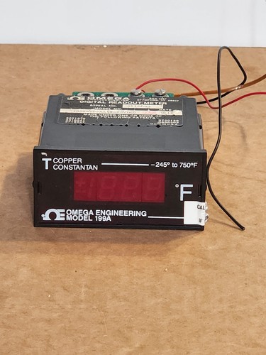 Omega Type T Model 199A Thermocouple Meter | eBay