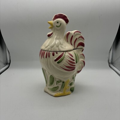 Purinton Rooster Cookie Jar | eBay
