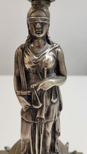 EUROPEAN SOLID SILVER SCALE OF JUSTICE LAMP 1810 | eBay