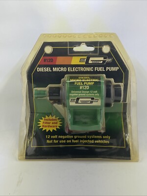 Mr. Gasket Gravity Feed Micro Electric Diesel Fuel Injection Pump, 12D ...