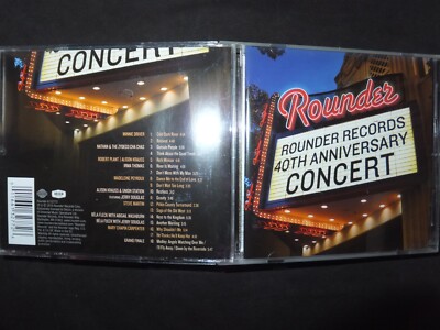 CD ROUNDER RECORDS / 40 TH ANNIVERSARY CONCERT / | eBay