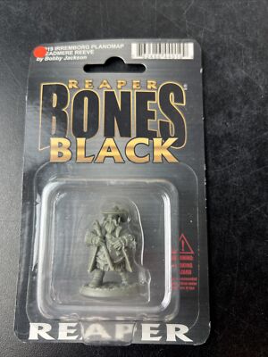Reaper Miniatures Reeve Planomap #44019 Bones Black Plastic Unpainted ...