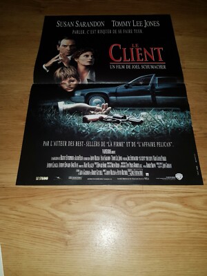 Affiche de cinéma d'époque du film: LE CLIENT de 1994 (40x60cm) | eBay