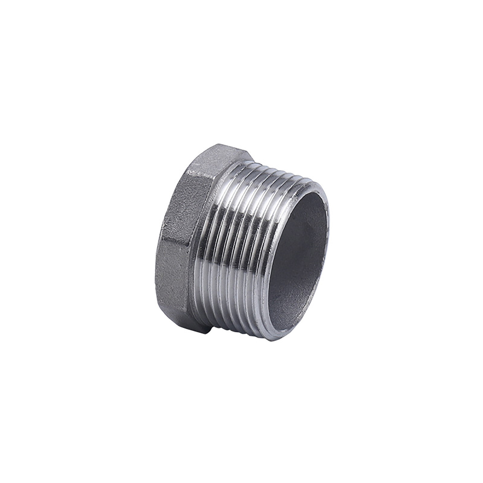 BSP Thread Stainless Steel Male Blanking Plug Tube End Cap Cover Pipe ...