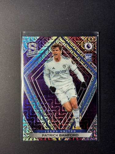 Patrick Bamford 2020-21 Spectra Prizm Purple Mojo Rookie Card RC #8 ...