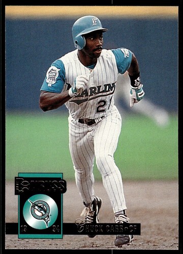 1994 Donruss Baseball Card Chuck Carr Florida Marlins #509 | eBay