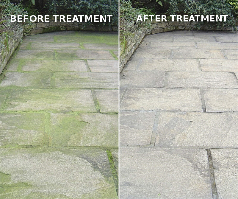 500g Concentrated Patio, Deck & Drive Cleaner Makes 10L - Removes Moss ...