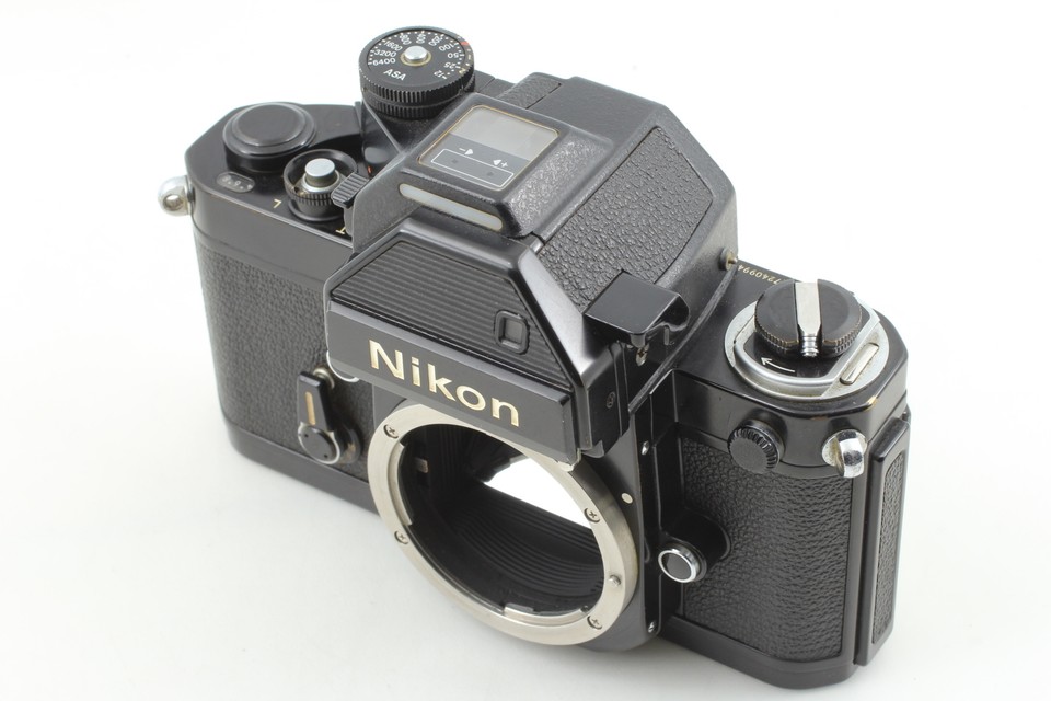 [Near MINT] Nikon F2 Photomic S F2S Black 35mm SLR Film Camera Body ...