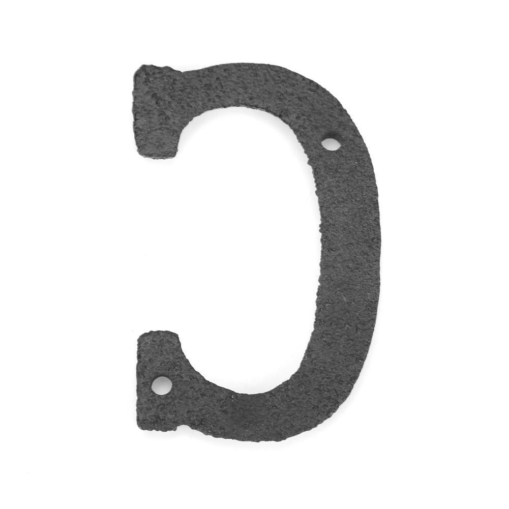 Metal Letters Cast Iron House Sign Doorplate DIY Cafe Wall Decoration ...