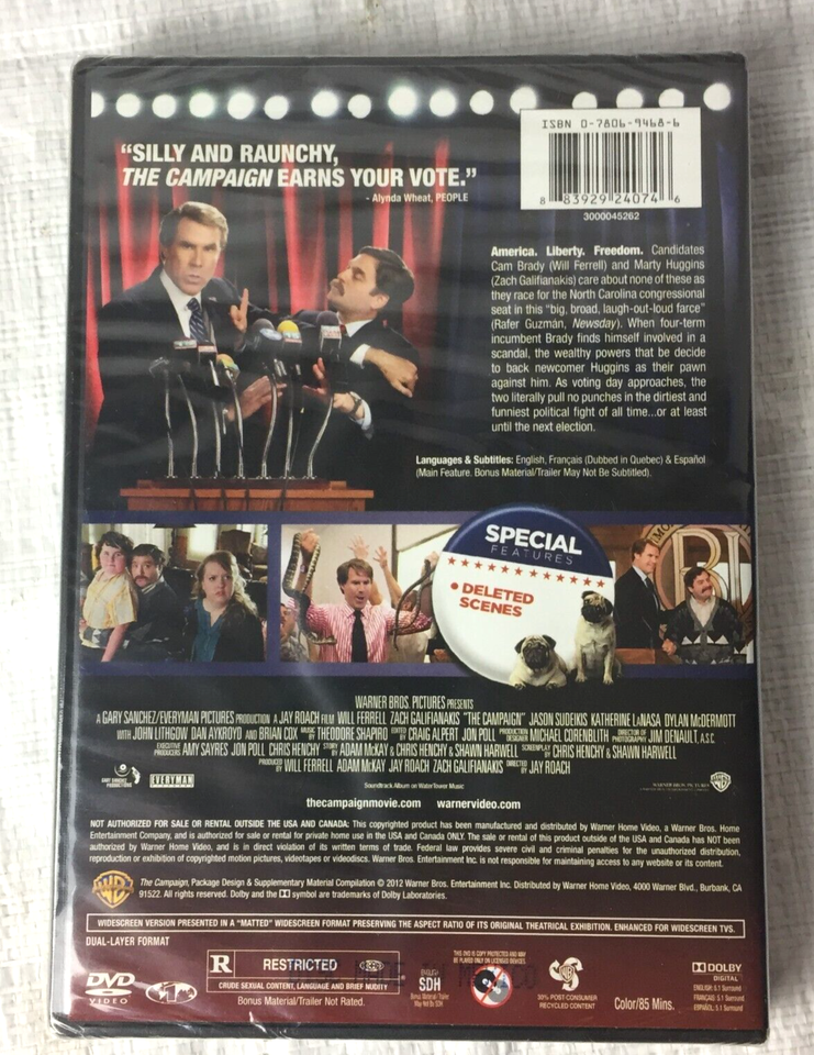 The Campaign (DVD, 2012) 883929240746 | eBay