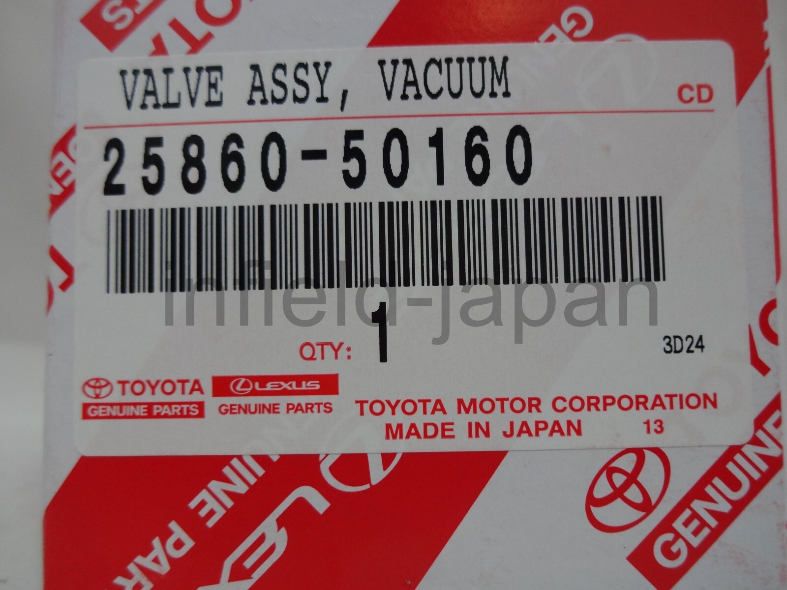 Genuine Toyota 4Runner Tundra Genuine Vapor Canister Purge Valve 25860 ...