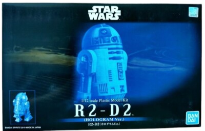 Bandai Star Wars R2D2 Hologram 1/12 Scale Model Kit | eBay