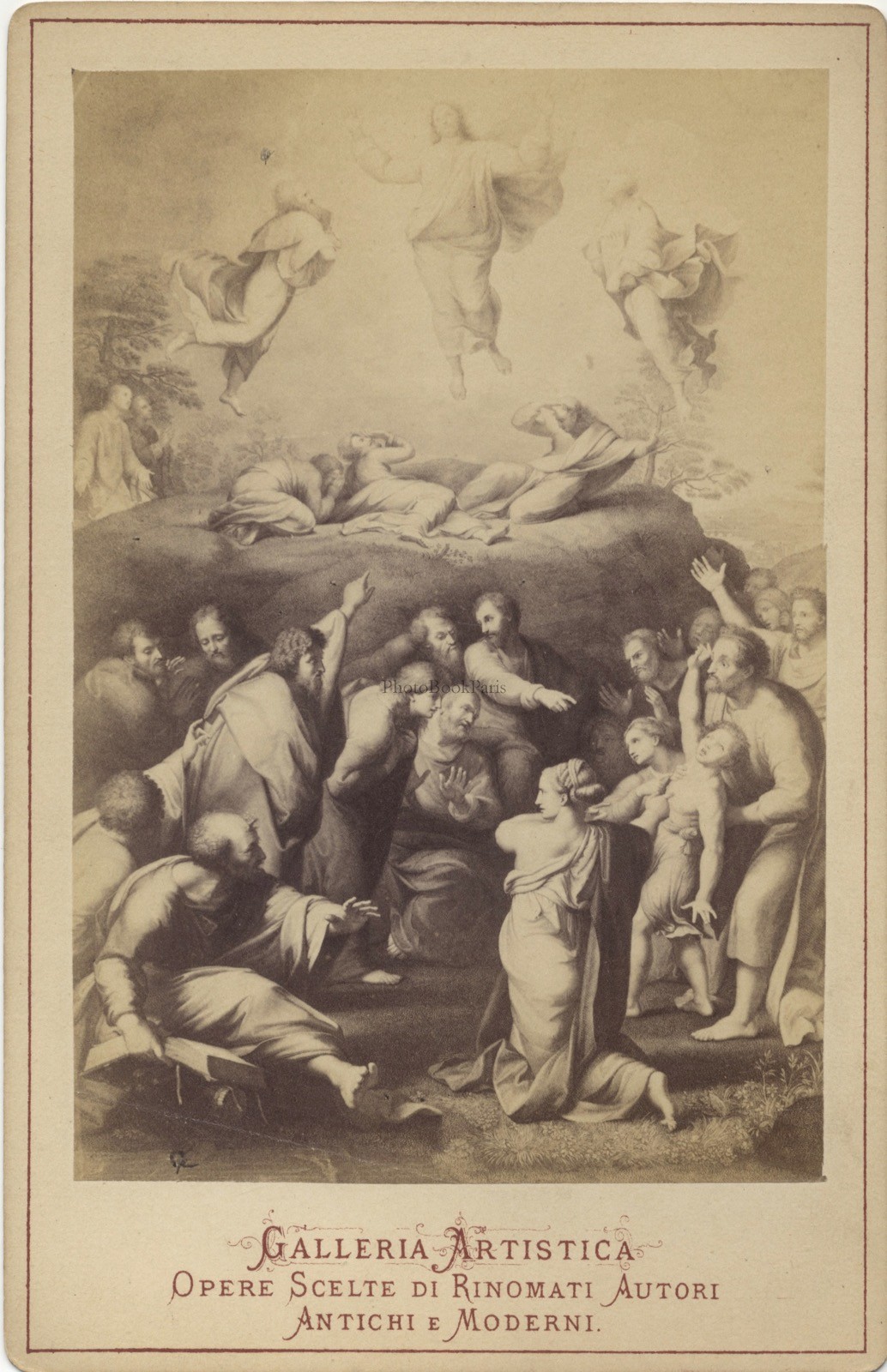The Transfiguration Of Raphael Photograph After Engraving Albumen C1890 ...