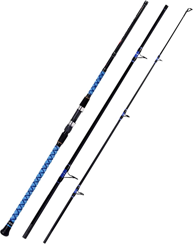 Surf Spinning Fishing Rod Carbon Travel Surf Rod 2 Piece/3 Piece/4 ...