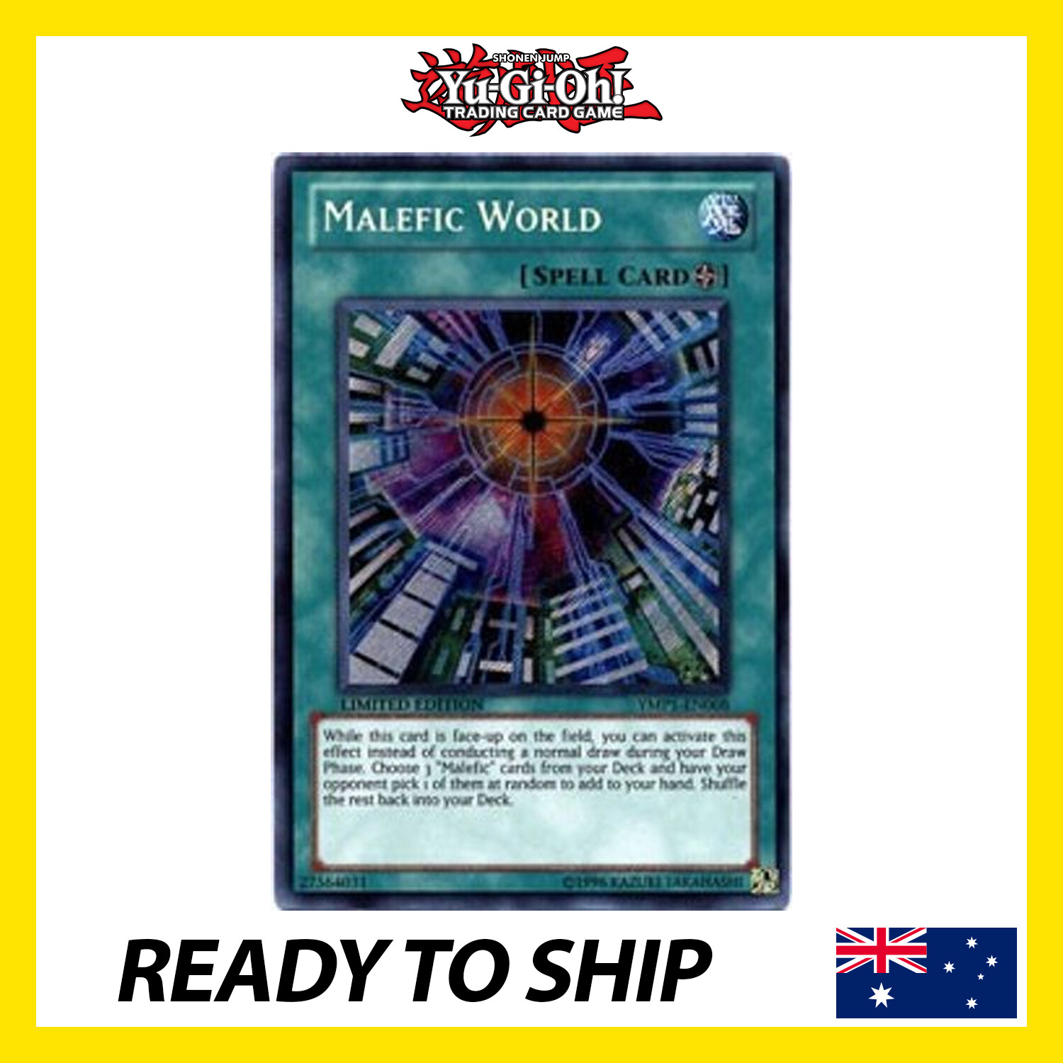 Malefic World - YMP1-EN008 Bonds Beyond Time Movie Pack - Secret Rare ...