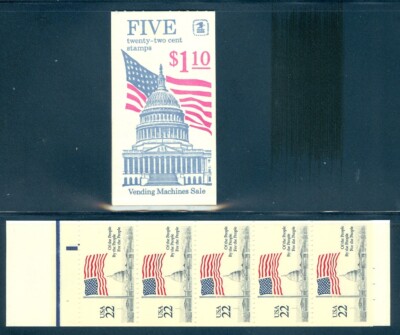 US 2116a BK144 Flag over Capital, Complete Booklet/5, Mint NH | eBay