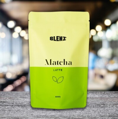 Blenz MATCHA Chai 500g Latte Powder Hot Cold Barista Cafe Specialty ...