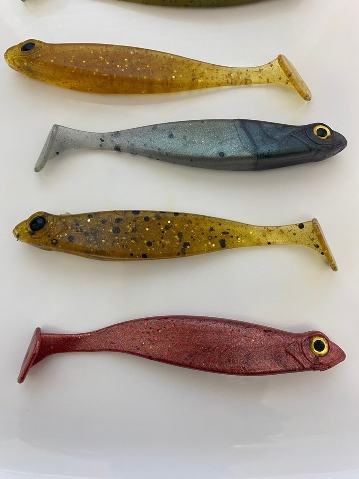 Swimbaits, 5" Mega Shad, Mixed Bag Qty 5 | eBay