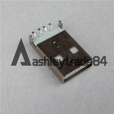 5PCS NEW USB Type-A 4Pin Male Panel Mount SMT Connector &ex | eBay
