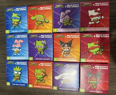 2025 Mcdonald's Hello Kitty x Teenage Mutant Ninja Turtles HM Toys Set ...