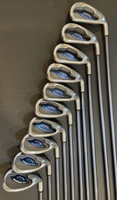 Callaway Steelhead X-16 Iron Set 3-ASP ~Callaway System CW/85 Ladies RH ...