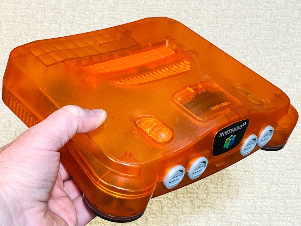 Orange Funtastic (Nintendo 64, N64) - Console Bundle System + Hookups ...