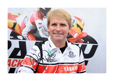 Wayne Rainey 1 A4 repro autograph mounted photograph poster choice of ...