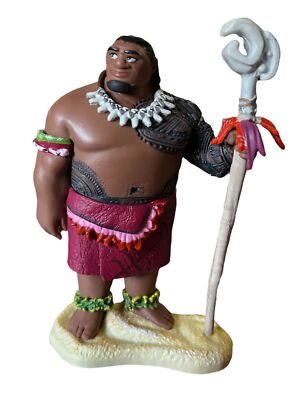 Disney Moana Chief Tui PVC Father Figure Figurine Cake Topper | eBay