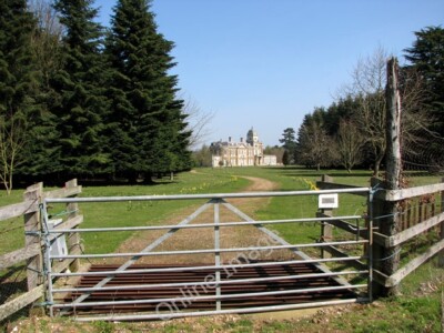 Photo 6x4 Entrance to Narford Hall Narborough/TF7412 In William White ...