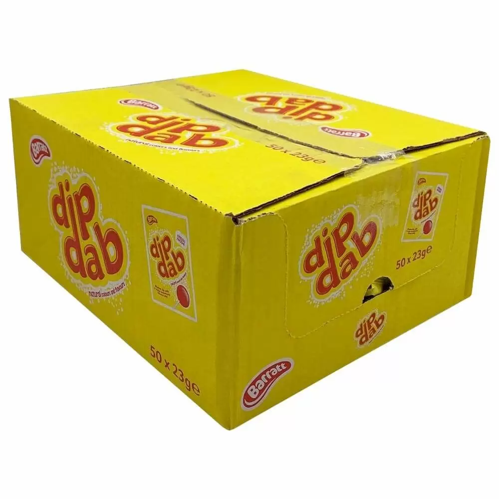 BARRATT DIP DAB 23g Sweet Shop Classic Vegan Sherbet with Lolly | eBay UK