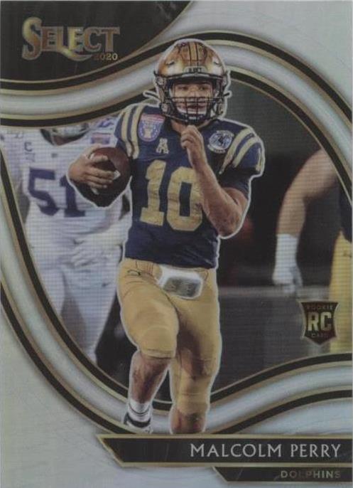 2020 Panini Select - Field Level Malcolm Perry #399 Silver Prizm (RC ...