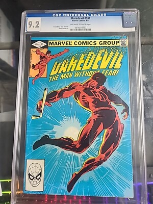Daredevil #185 CGC 9.2 Frank Miller 0078216002 | eBay