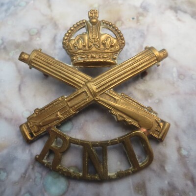 The Machine Gun Battalion Royal Naval Division RND Navy/Military Hat ...
