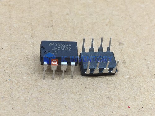 5pcs LMC6032IN LMC6032 6032 IC OP AMP DUAL CMOS DIP－8 | eBay