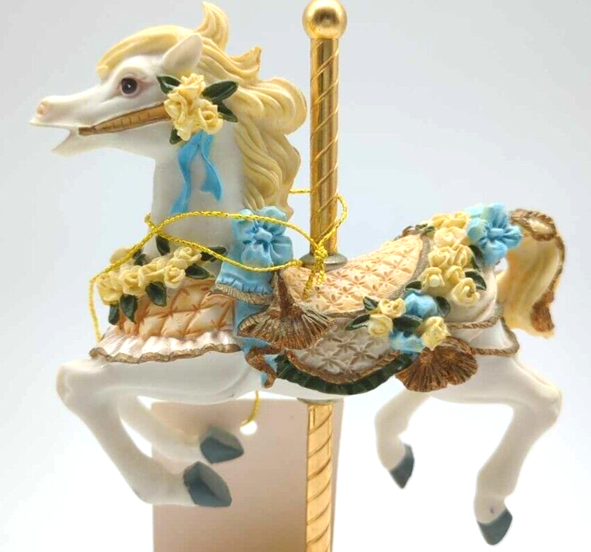 Melodies County Fair Collection "Love Me Tender" Carousel Horse With ...