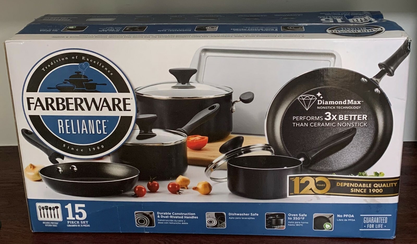 Farberware Reliance 15pc Cookware Set | eBay