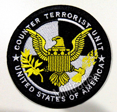 USA Counter Terrorist Unit CTU Patch (Iron-on) 100% Embroidery (See ...