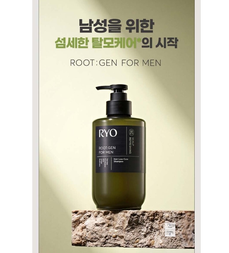 RYO Root Gen For Men Hair Loss Care Shampoo 353ml(11.93oz) Scalp ...