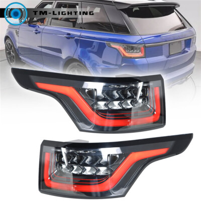 For Land Rover Range Rover Sport 2014-2017 Pair Rear LED Tail Lights ...