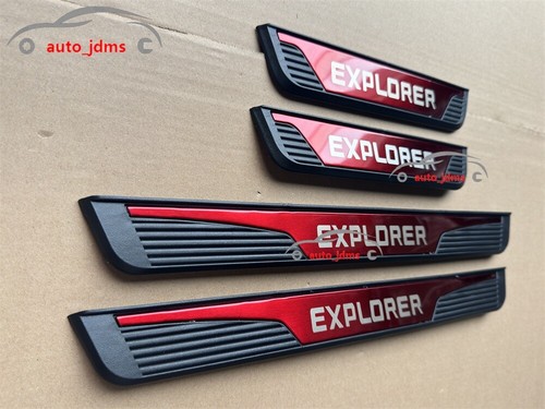 For Ford Explorer Accessories Border Door Scuff Sill Cover Panel Step ...