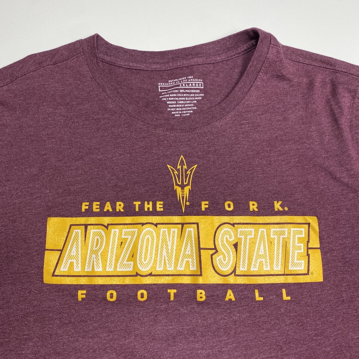 Fear The Fork Logo Arizona State Sun Devils Fear The Fork Hometown