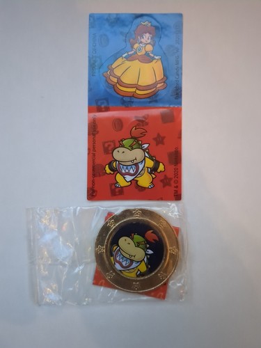Wonder Ball Super Mario Coin Bowser Jr Frankford 2020 With Stickers | eBay