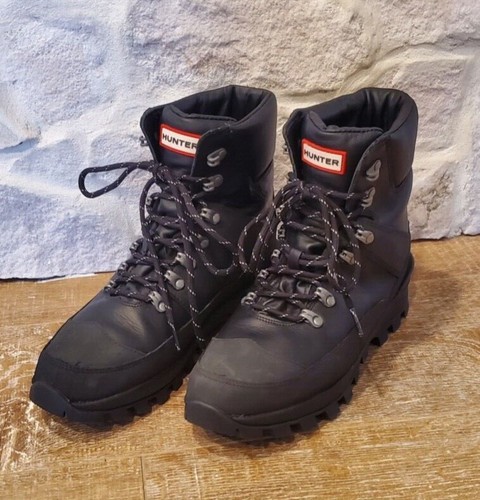 Women's Explorer Insulated Lace-Up Leather Commando Boots, Black, Size ...
