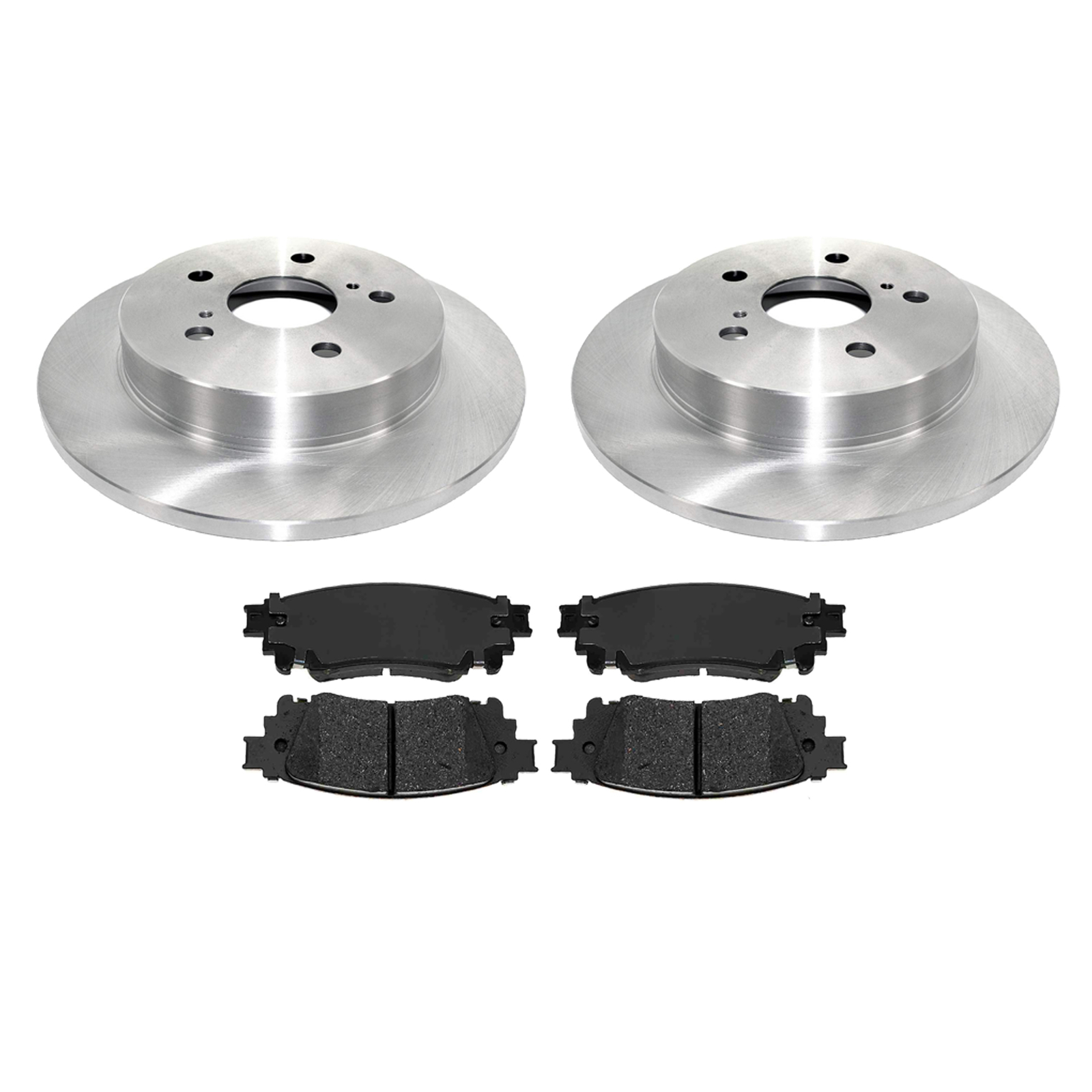 Genuine Brake Kit Rear Disc Rotors Pads For Toyota RAV4 2019-2021 | eBay