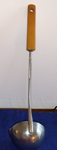 Androck Kitchen Ladle Butterscotch Bakelite Handle Stainless Steel ...